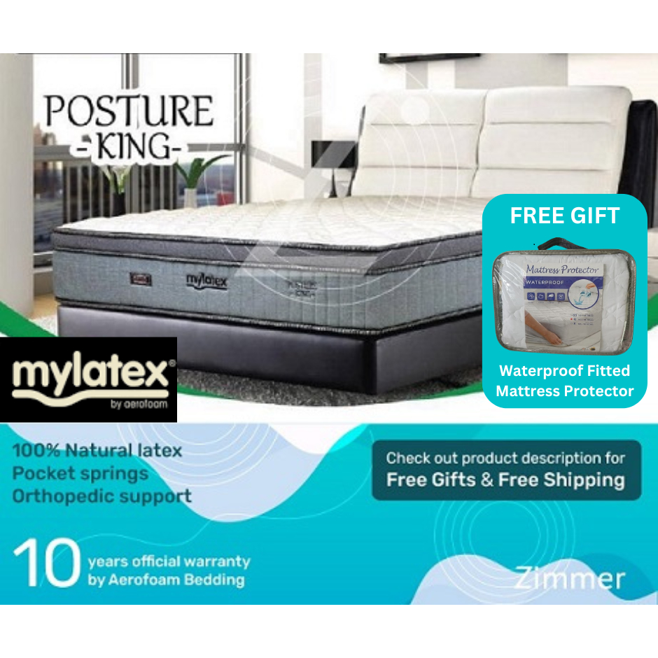 (CLEARANCE) MYLATEX Posture King 12" Mattress | Shopee Malaysia