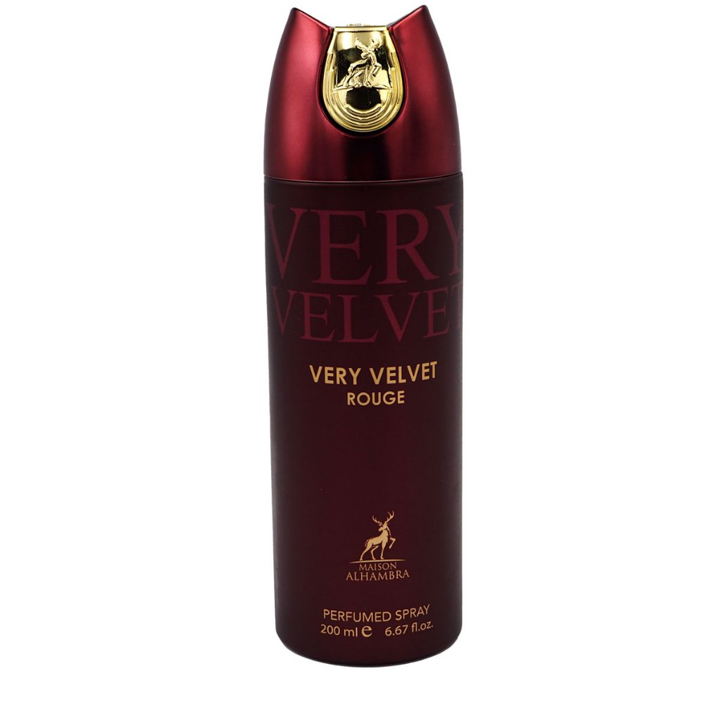 Alhambra Very Velvet Rouge Body Spray 200ml | Shopee Malaysia