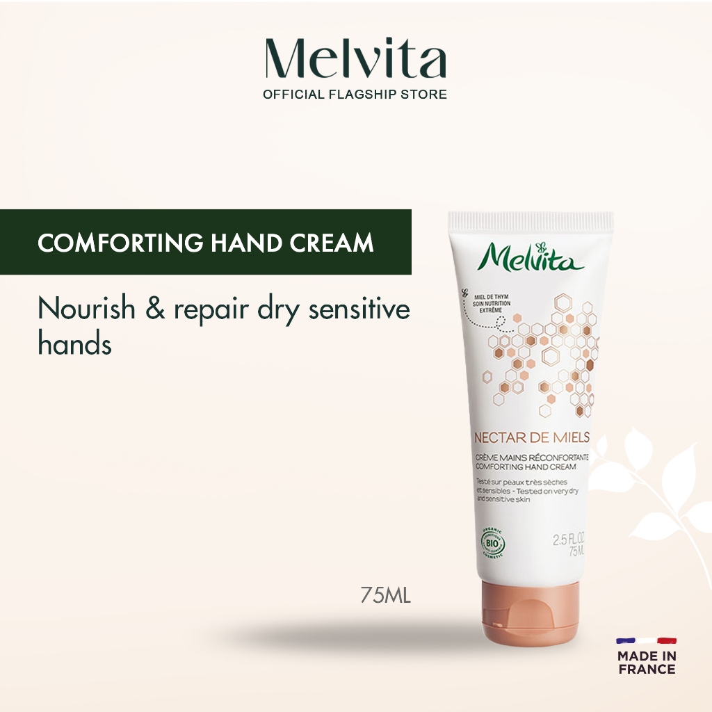 Melvita Nectar De Miels Comforting Hand Cream 75ml - Nourish & repair ...