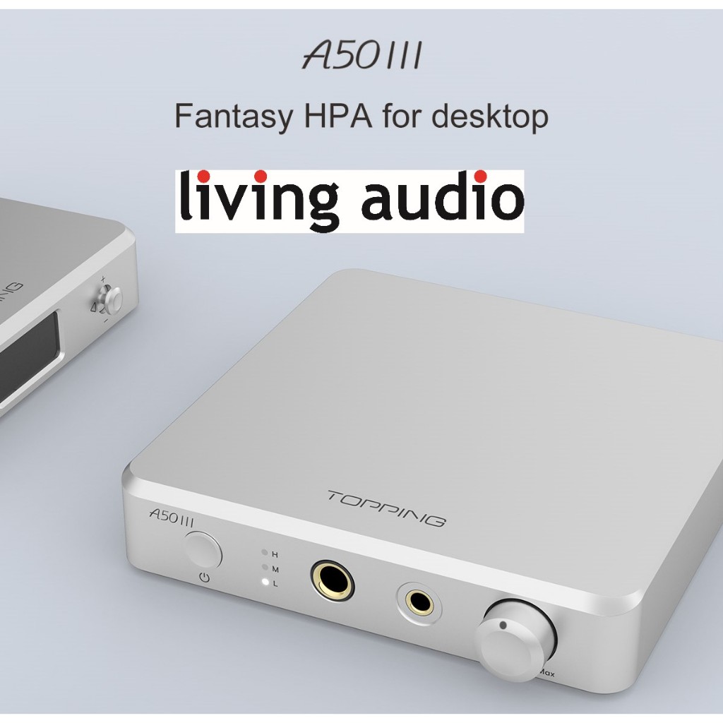 TOPPING A50 III Headphone Amplifier 3500mW x2 SE/BAL Amp A50lll ...