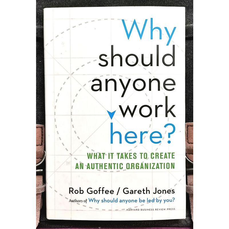《HARVARD LIGHTLY-USED》Goffee & Jones - WHY SHOULD ANYONE WORK HERE ...