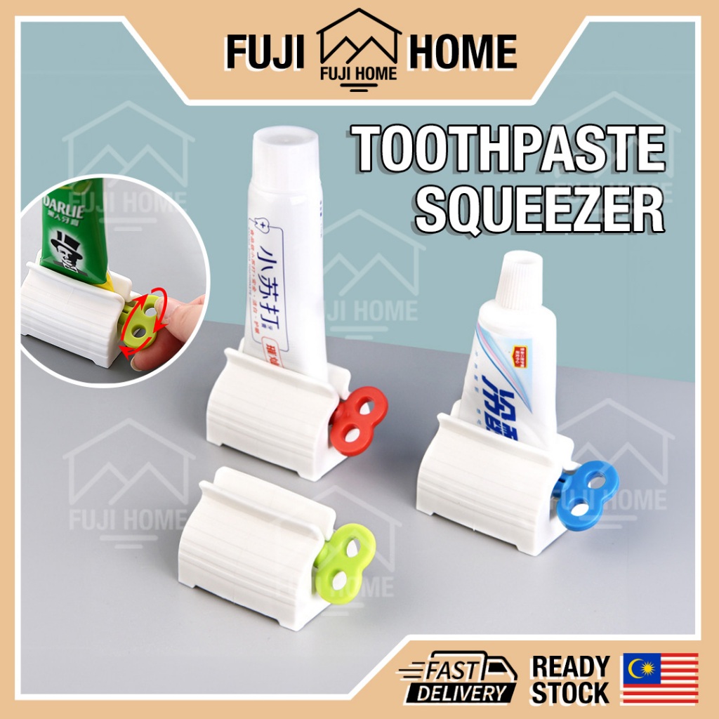 🏠READY STOCK🏠 Multifunction Manual Roller Toothpaste Squeezer ...