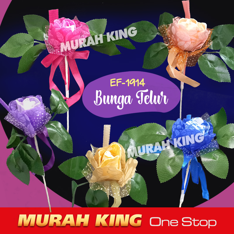 BUNGA TELUR Premier 50pcs 2025 New Design Egg Flower BUNGA TELUR MURAH ...