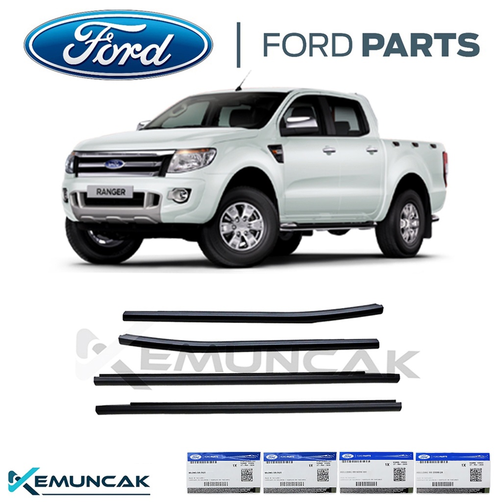 (100% Genuine) FORD RANGER T6 T7 | Outer Door Lining Moulding / Door ...