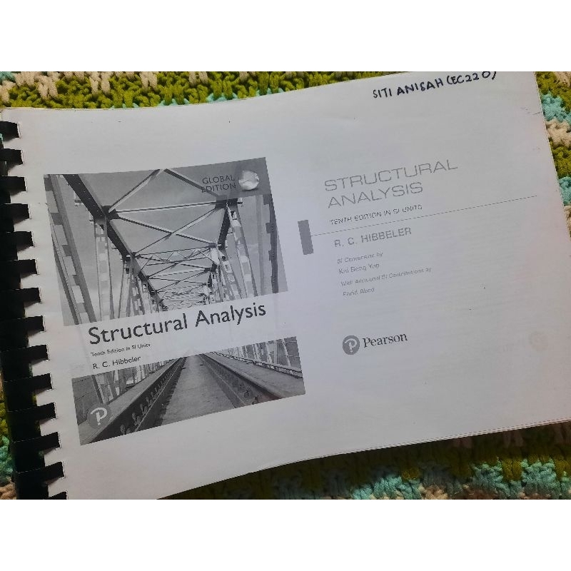 Structural Analysis 10th Edition by R.C Hibbeler | Shopee Malaysia