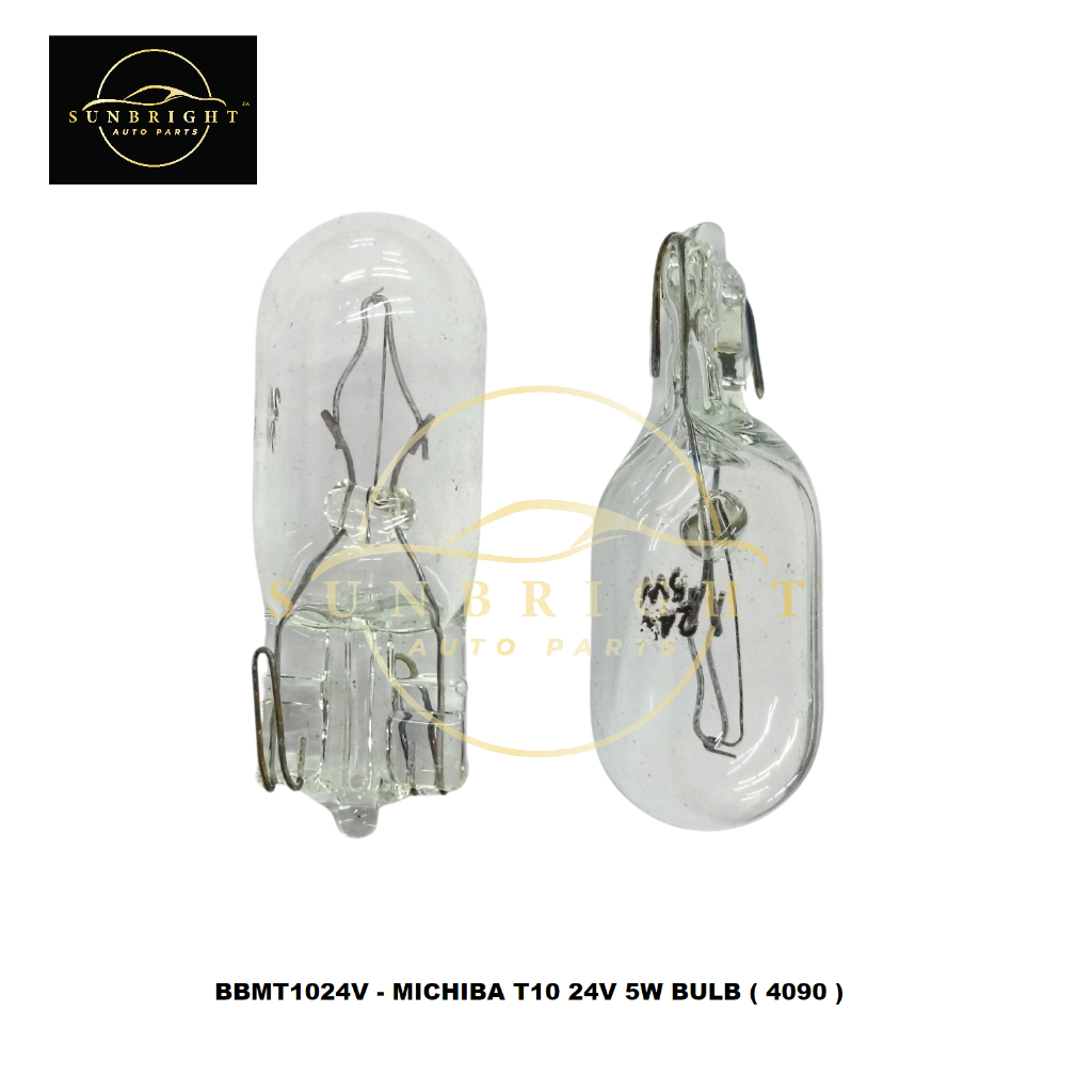 MICHIBA T10 24V 5W BULB ( 4090 ) | Shopee Malaysia