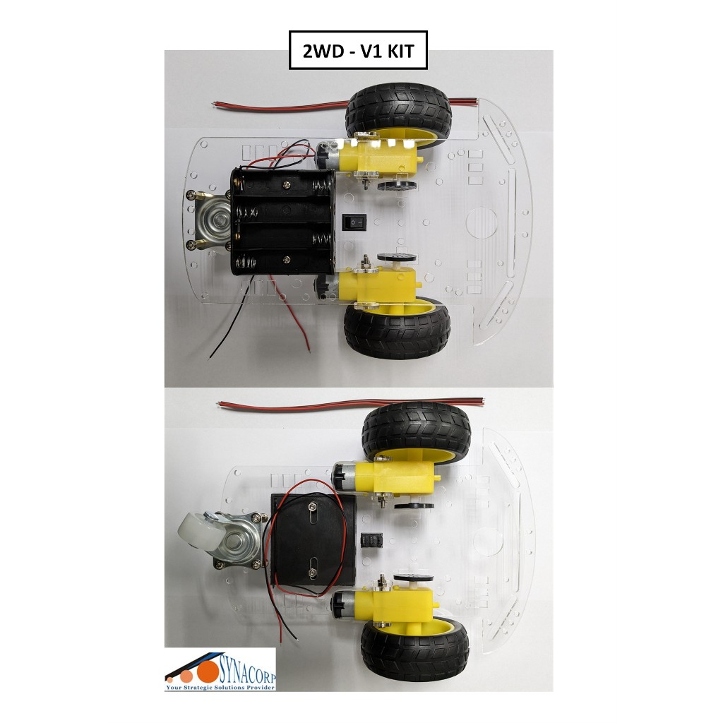2WD / 4WD Smart Robotics Robot Car Chassis Kit Set V1 V2 for ARduino ...