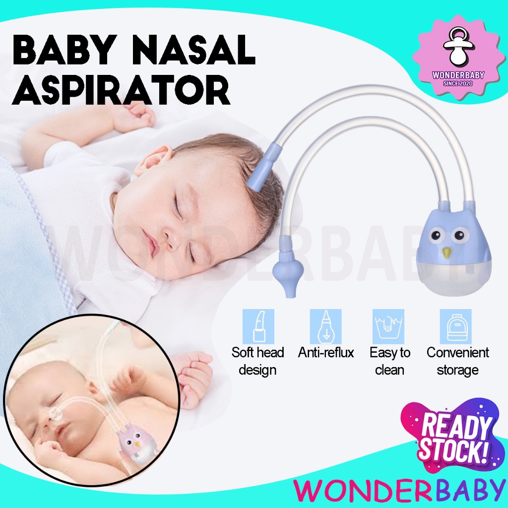 Baby Nose Cleaner Nasal Aspirator | Infant Mucus Suction Penyedut ...