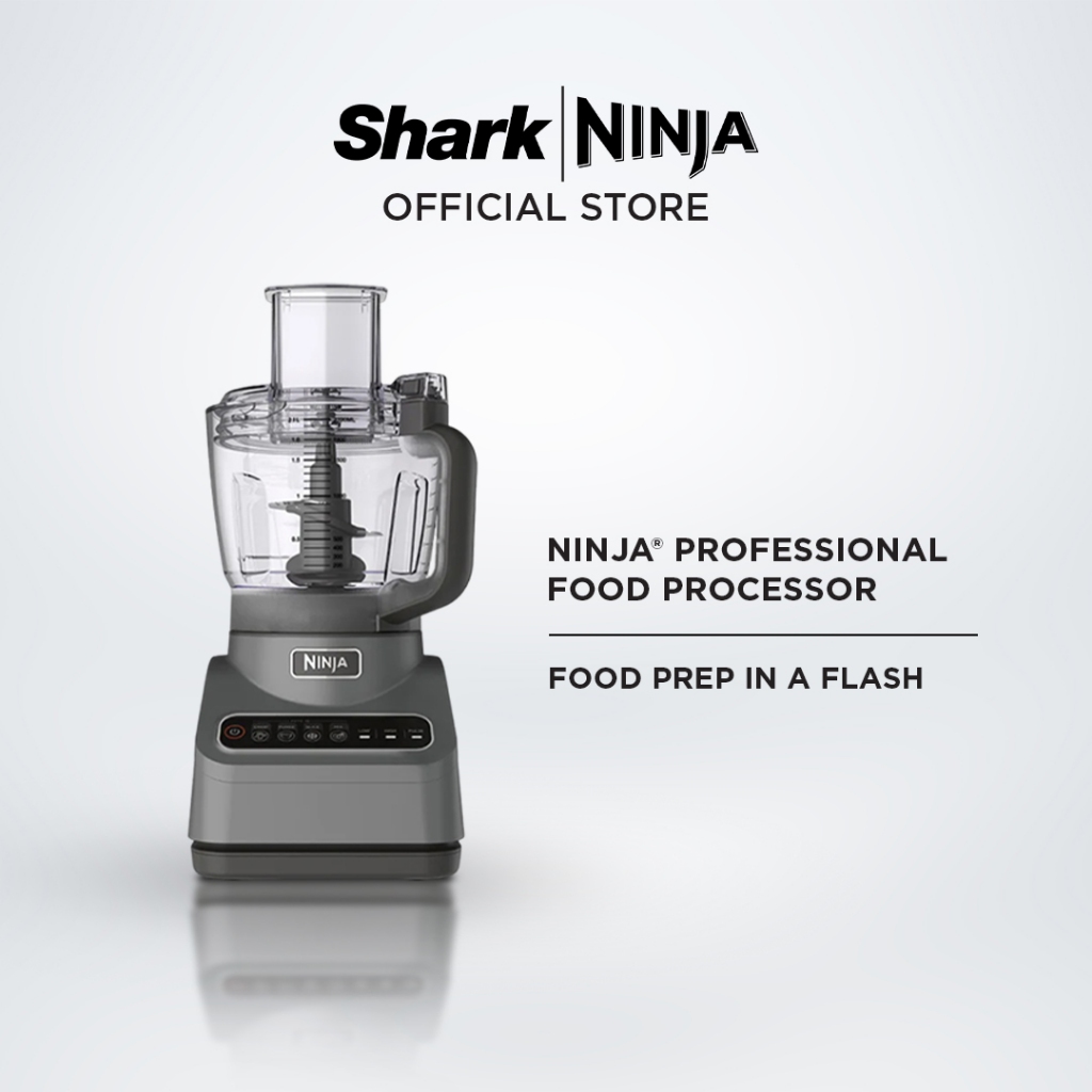Ninja Food Processor 4 Auto Programs Chop, Puree, Slice & Mix With 3 Manual Speeds Bowl (2.1L ...