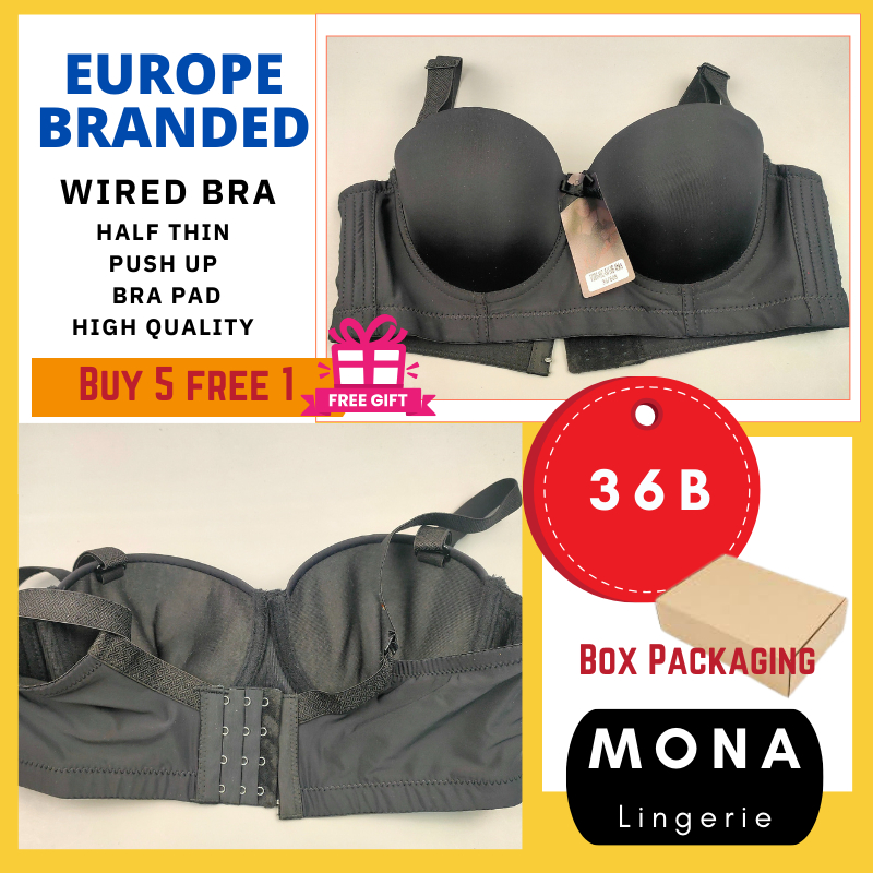 Mona Baju Dalam Wanita Bra Push Up 36B Coli Wanita Bra Besi Celana ...