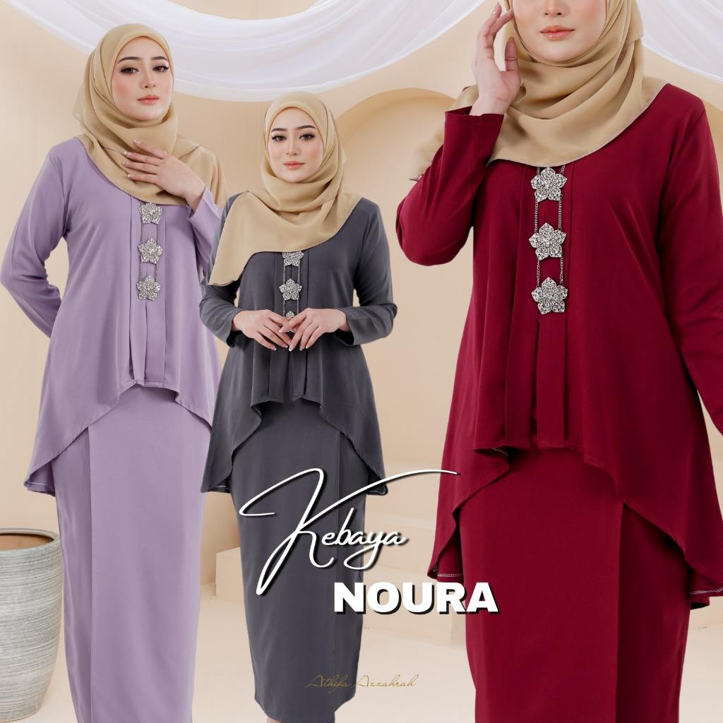KEBAYA NOURA by Athifa Azzahrah Kebaya - Kebaya Moden Style 2025 | Baju ...