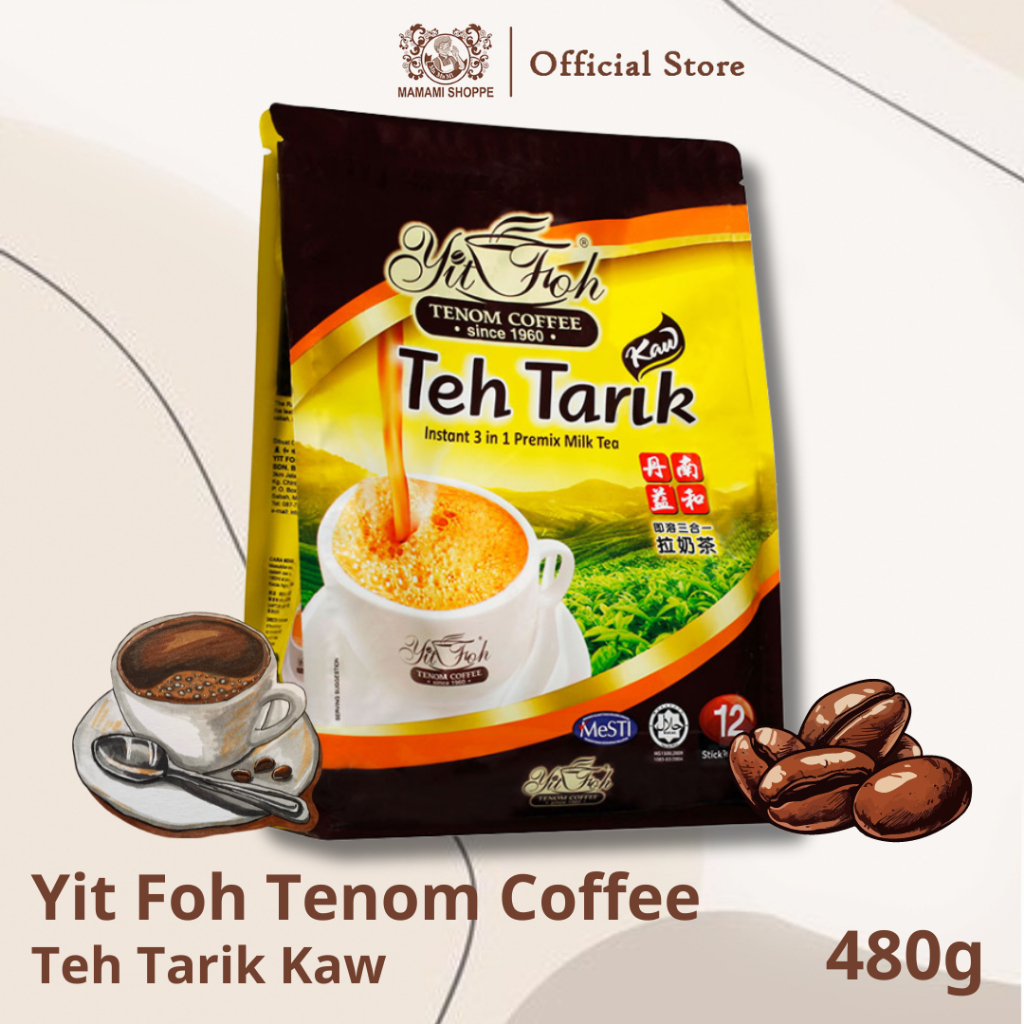 Yit Foh Tenom Coffee-Teh Tarik Kaw (480g) | Shopee Malaysia