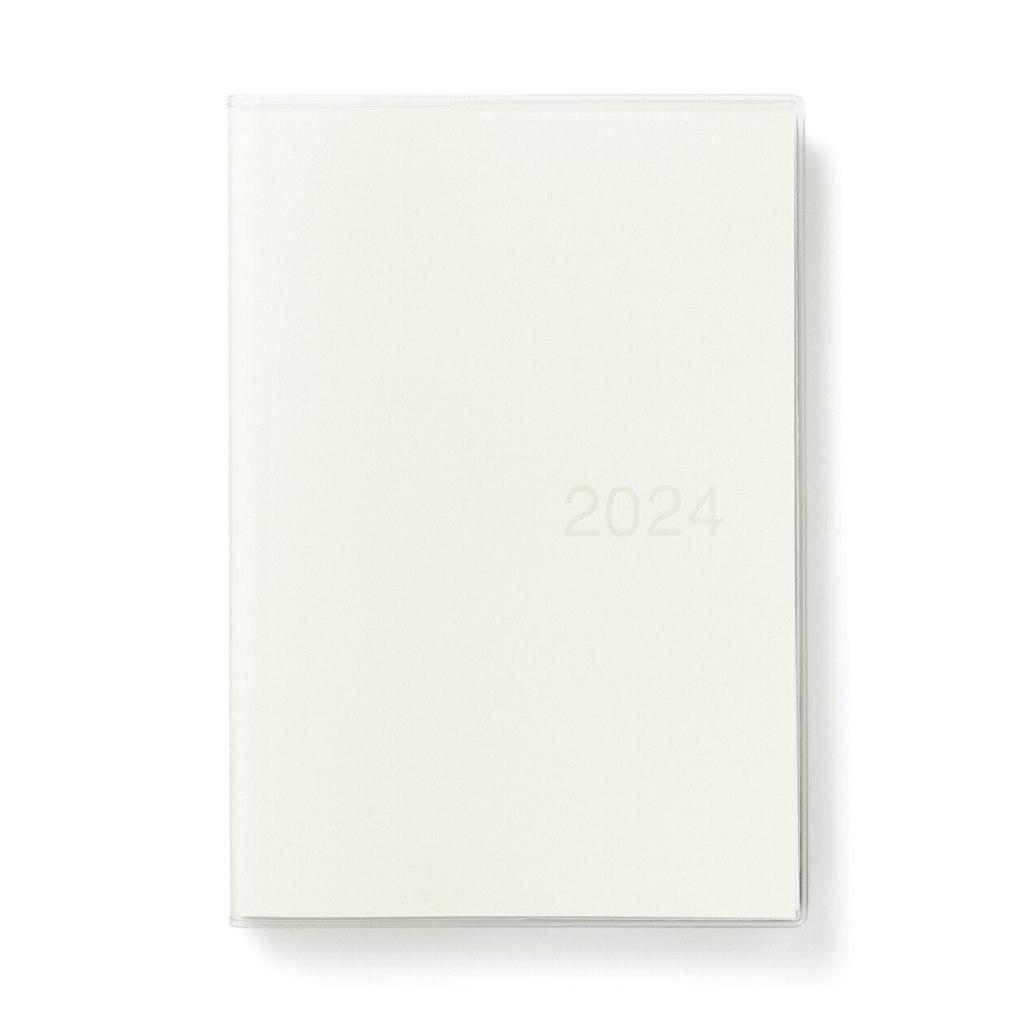 MUJI MONDAY START VERTICAL PLANNER FROM DEC. 2023 White B6 | Shopee ...