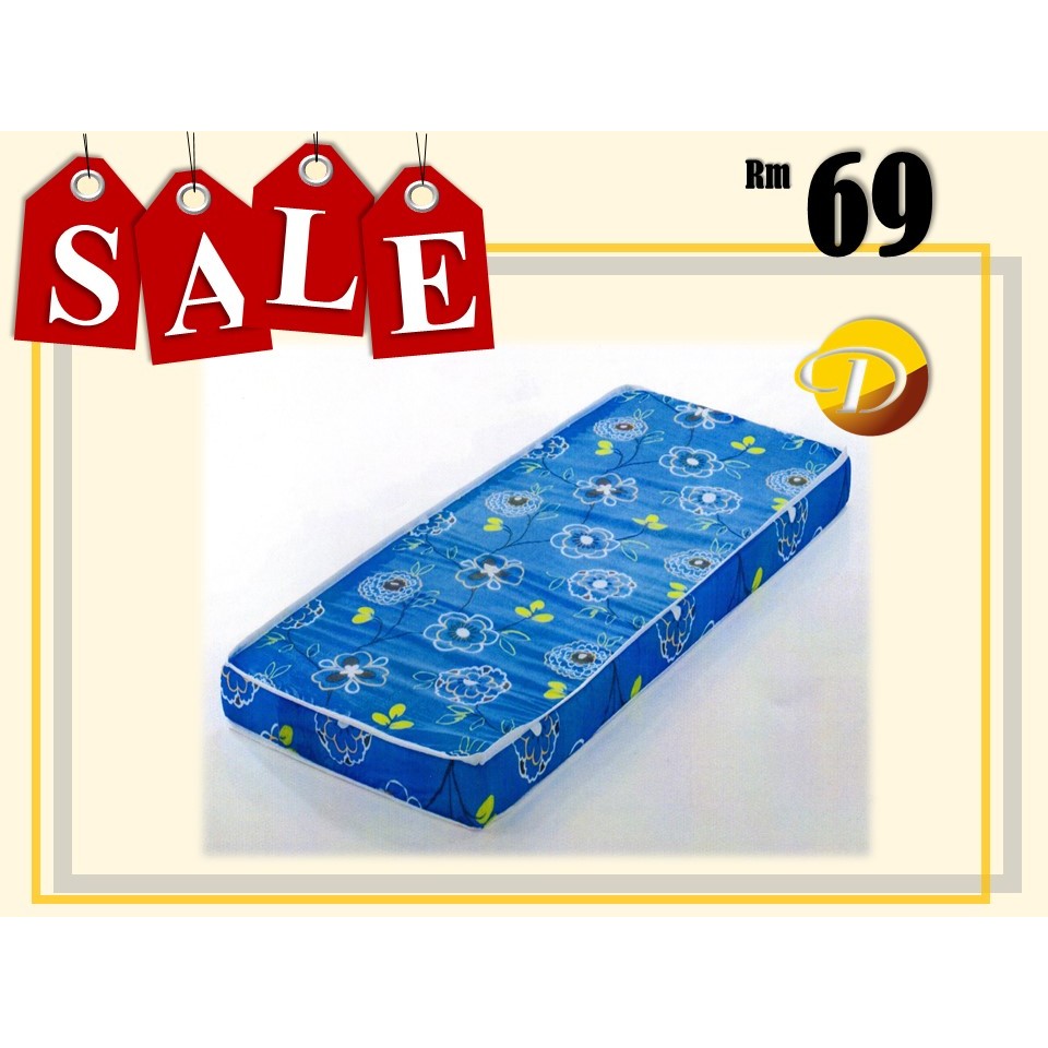 🅰🅳🆈 🆂🆃🅾🅲🅺 𝗙𝗔𝗦𝗧 𝗗𝗘𝗟𝗜𝗩𝗘𝗥𝗬 4 Inches Sponge Foam Mattress Tilam Katil 3 x 4 ...