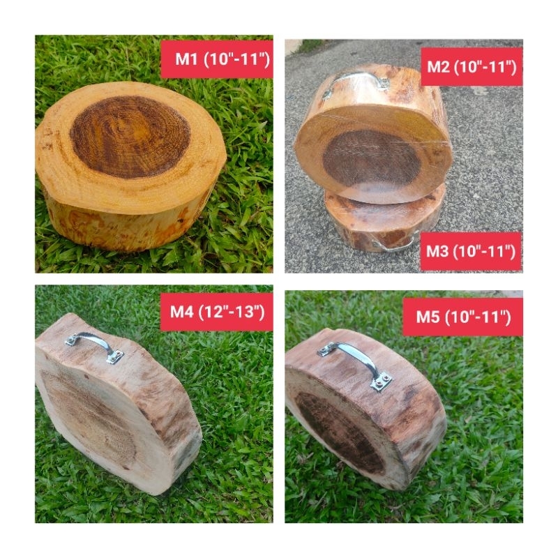 SAI🌟100% Landas pemotong • Chopping board • Teras Kayu Hutan grade AA ...