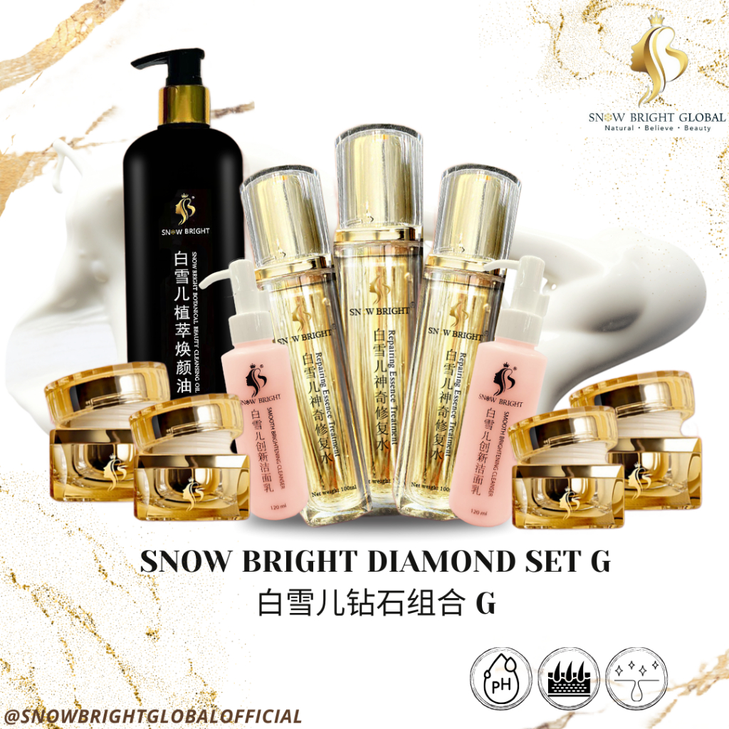 Snow Bright Diamond Set 配套G白雪儿钻石组合 | Shopee Malaysia