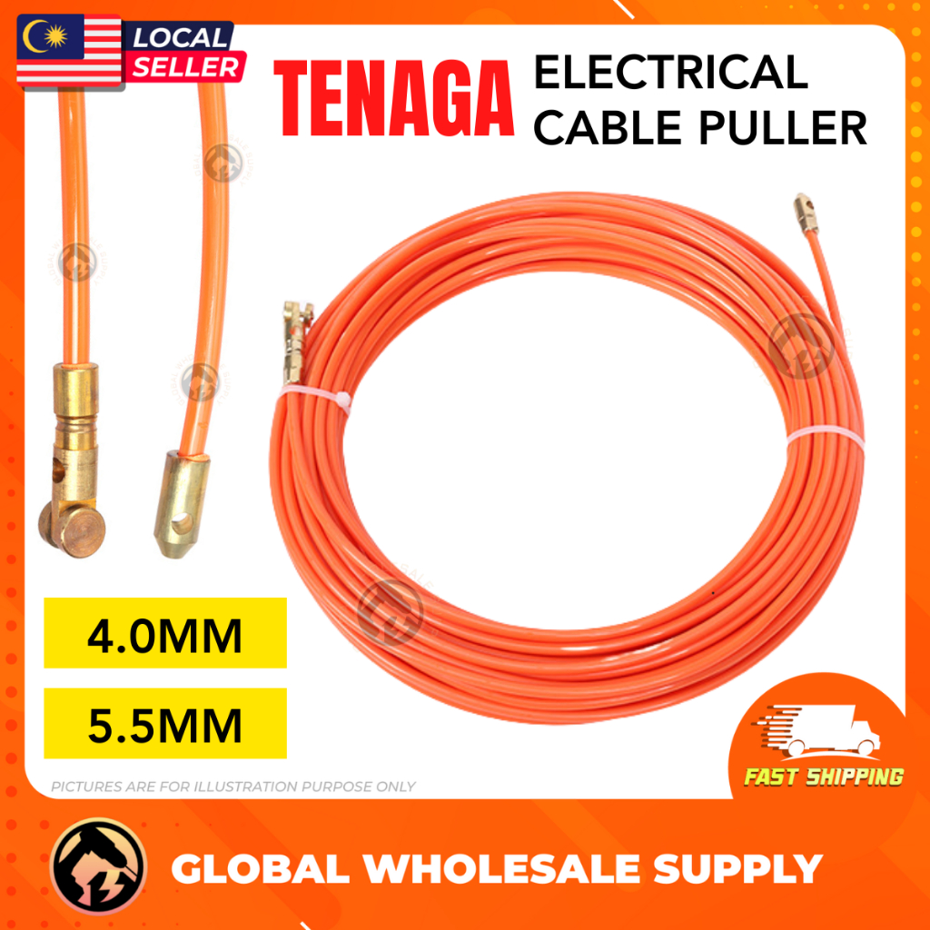 TENAGA 15 Meter Electrical Cable Wire Puller 4.0 4.4mm/5.5mm High ...