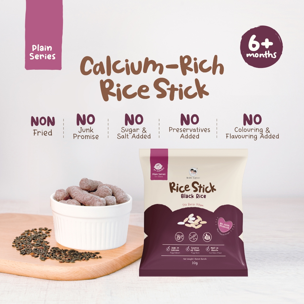 Double happiness rice stick snacking for baby / baby puff / baby food ...