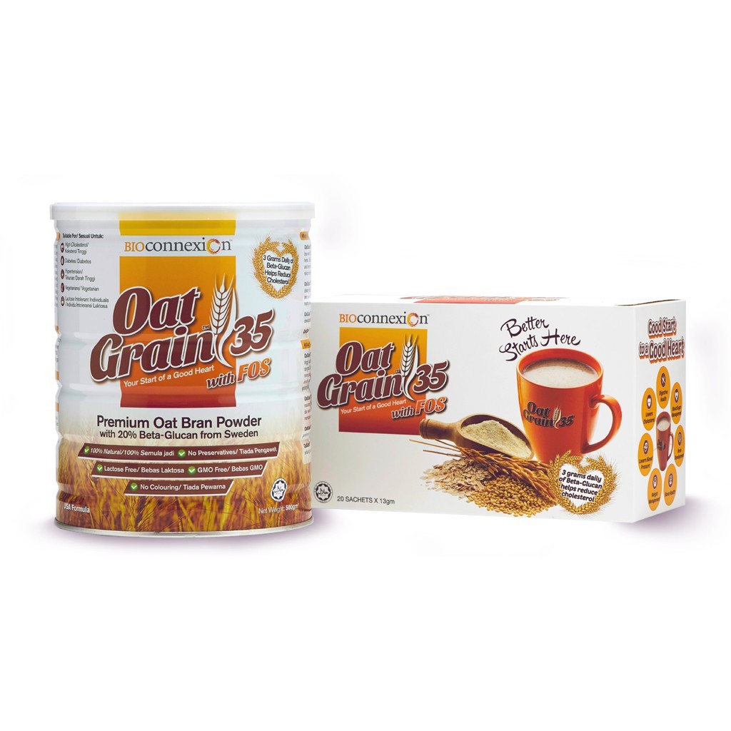 Oat Grain 35 with FOS 500g / 20 sachets (travel pack) | Shopee Malaysia