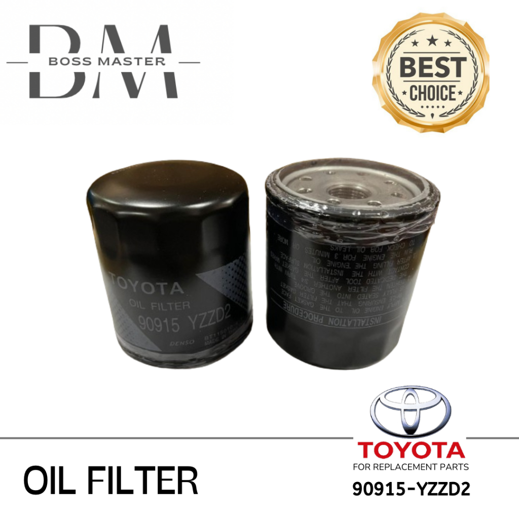TOYOTA CAMRY / ESTIMA / INNOVA / HIACE / HILUX OIL FILTER 90915-YZZD2 ...