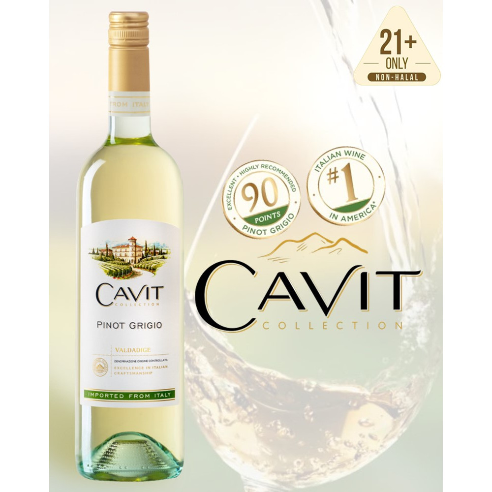 Cavit Pinot Grigio Wine 750ml | Shopee Malaysia
