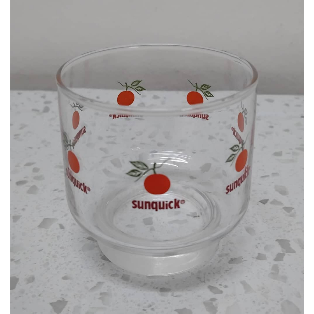 Koleksi Gelas Sunquick Edisi Tanpa Tahun (Limau) Glass Edition | Shopee ...