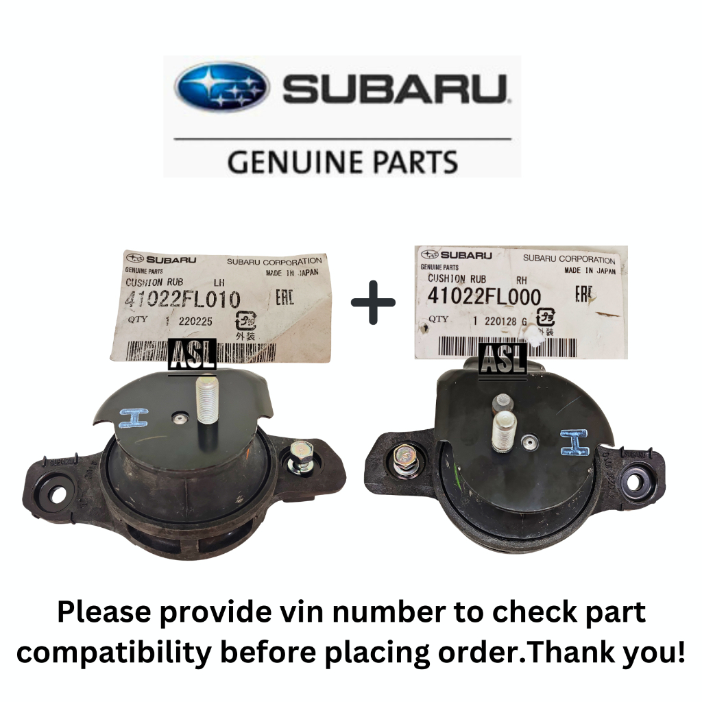 Genuine Subaru Engine Mount ( 1 PAIR ) XV2 GT7 Forester SK7 41022FL000 ...