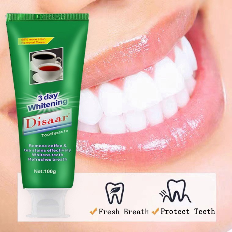 BrightSmile 3Days Whitening Toothpaste: Targeted Tea and Coffee Stain ...