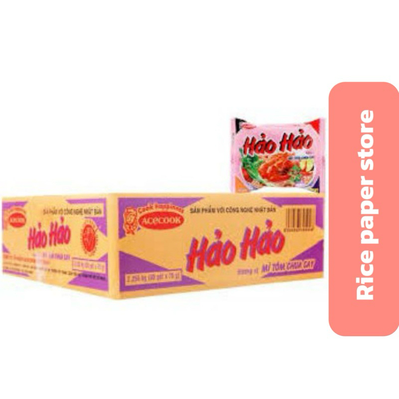 Hao Hao Vietnam Instant Noodle 1 Carton (30 Packs) | Shopee Malaysia