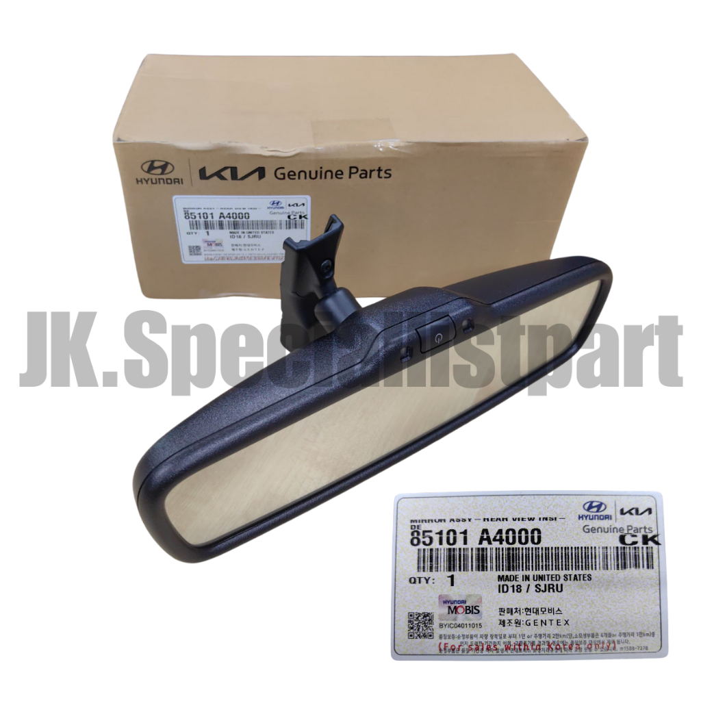 INSIDE MIRROR / ROOM MIRROR _ GENUINE PART (85101-A4000) KIA CARNIVAL ...