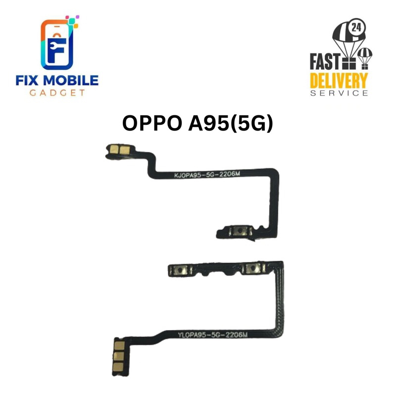 OPPO A95(5G)/6Z ON OFF + VOLUME RIBBON (1 SET) | Shopee Malaysia