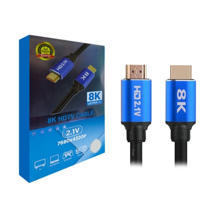 8K Ultra HD 60Hz 48Gbps HDTV Cable High Speed HDTV 2.1V | Shopee Malaysia