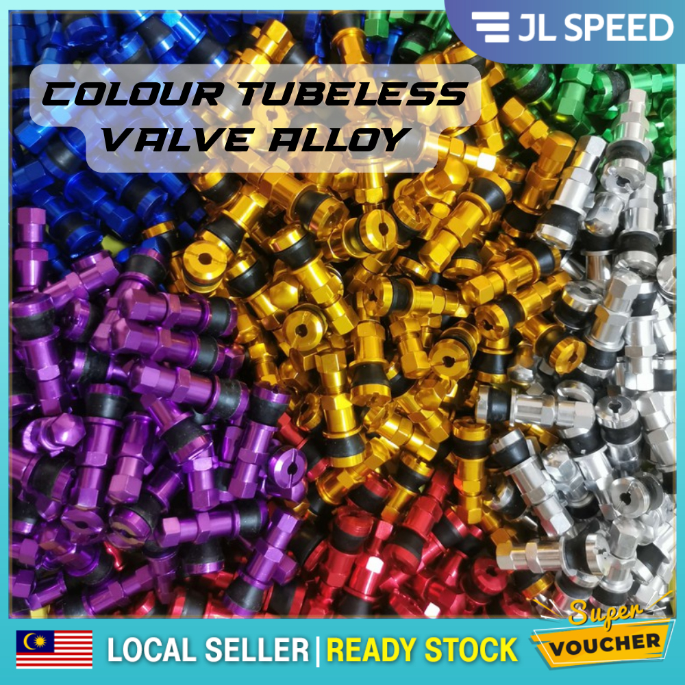 (1 BIJI) UNIVERSAL ALLOY KEPALA TUBELESS TAYAR TUIB VALVE ANGIN ALOI ...