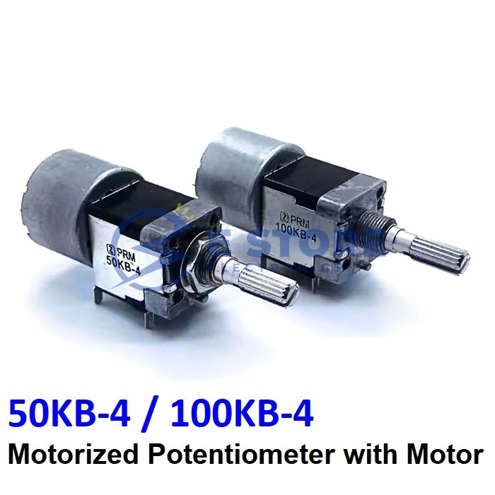 PRM Dual Linear Motorized Potentiometer Taper with 5VDC Motor Handle ...