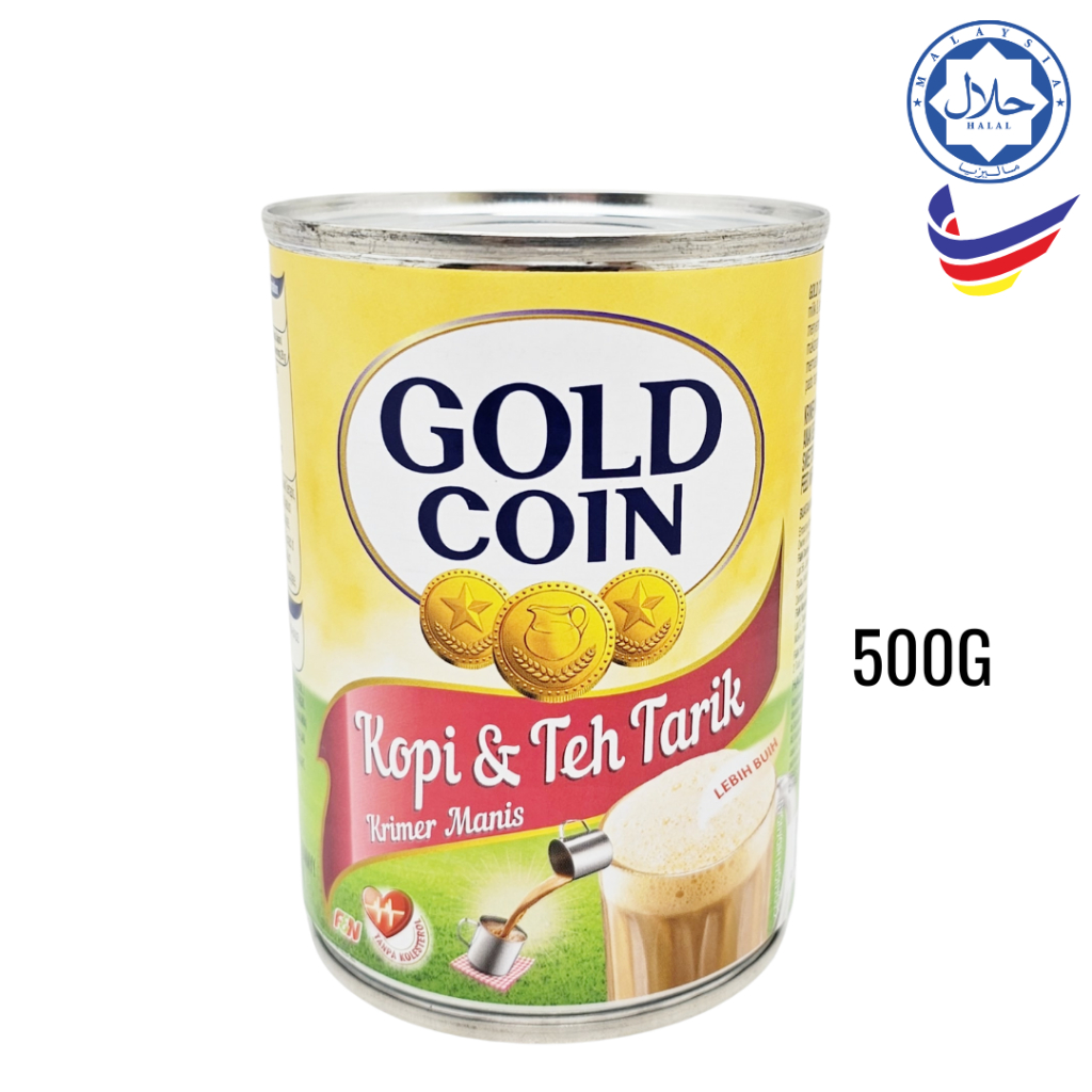 Gold Coin Sweetened Creamer 500g / Susu Pekat Gold Coin (READY STOCK ...