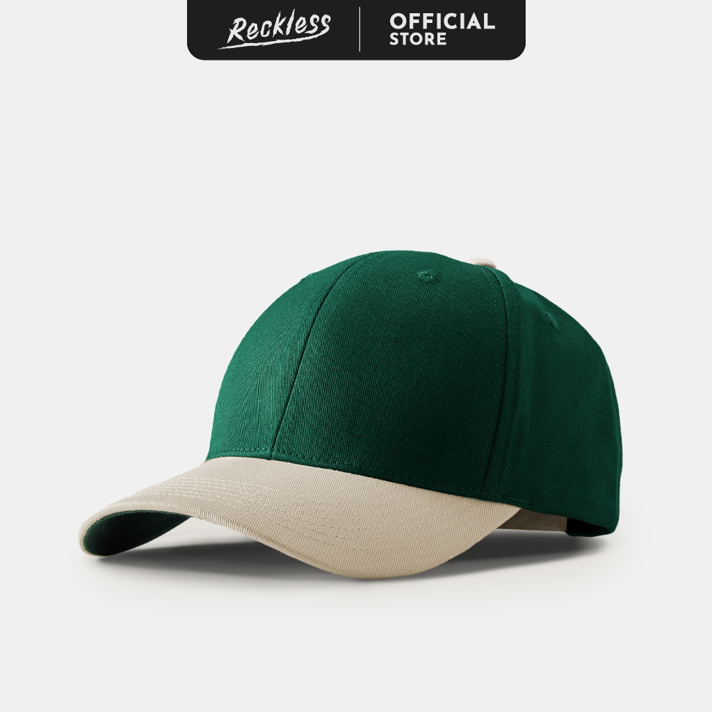 Reckless Cap/Hat - Signature BallCap - Cotton Khaki Fabric | Shopee ...