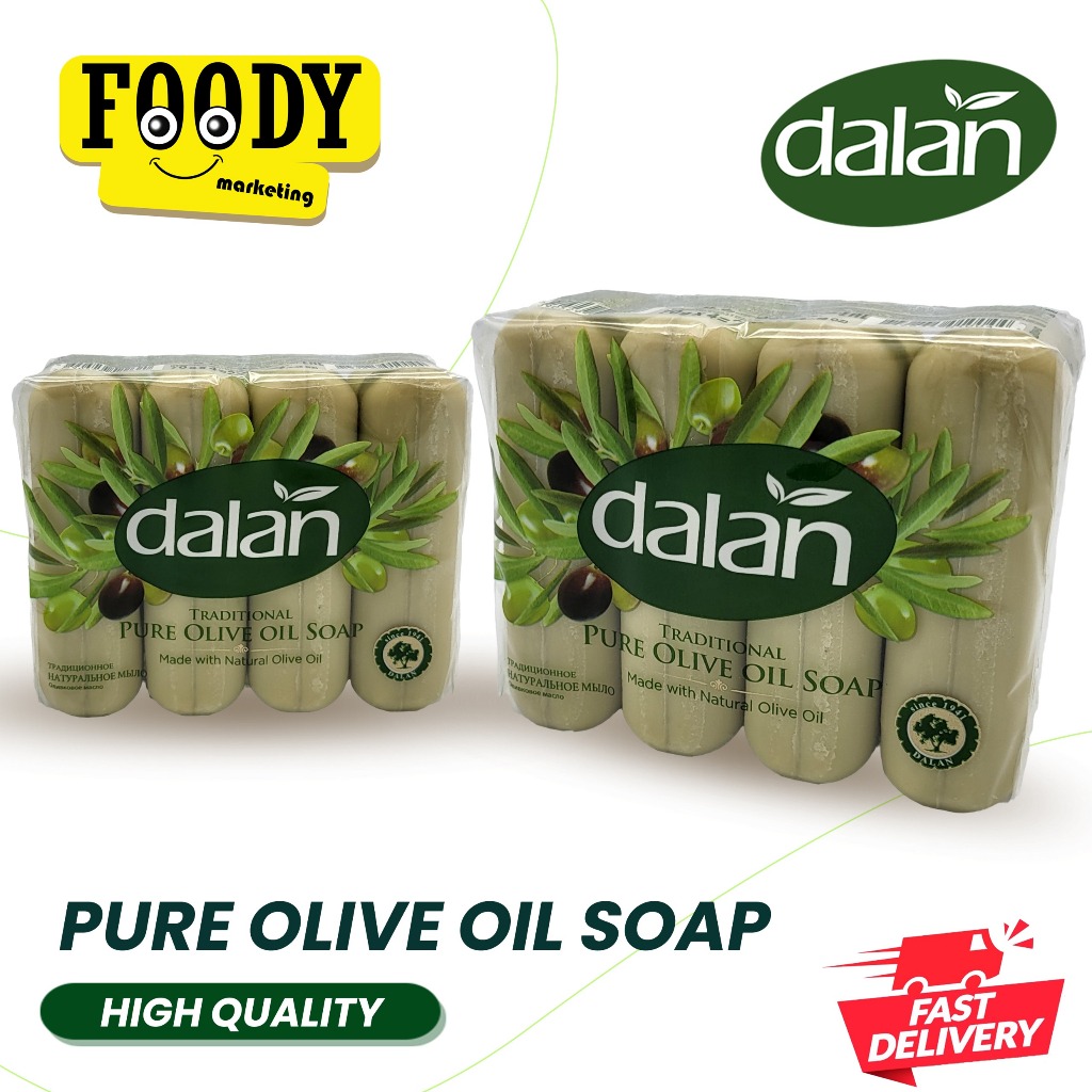 Dalan Traditional Pure Olive Oil Soap | Made With Natural Olive Oil ...