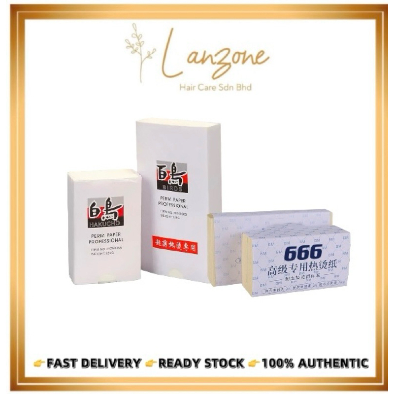 Salon Cold Perm Paper / Digital Hot Perm Paper / Cool And Hot Ultra ...