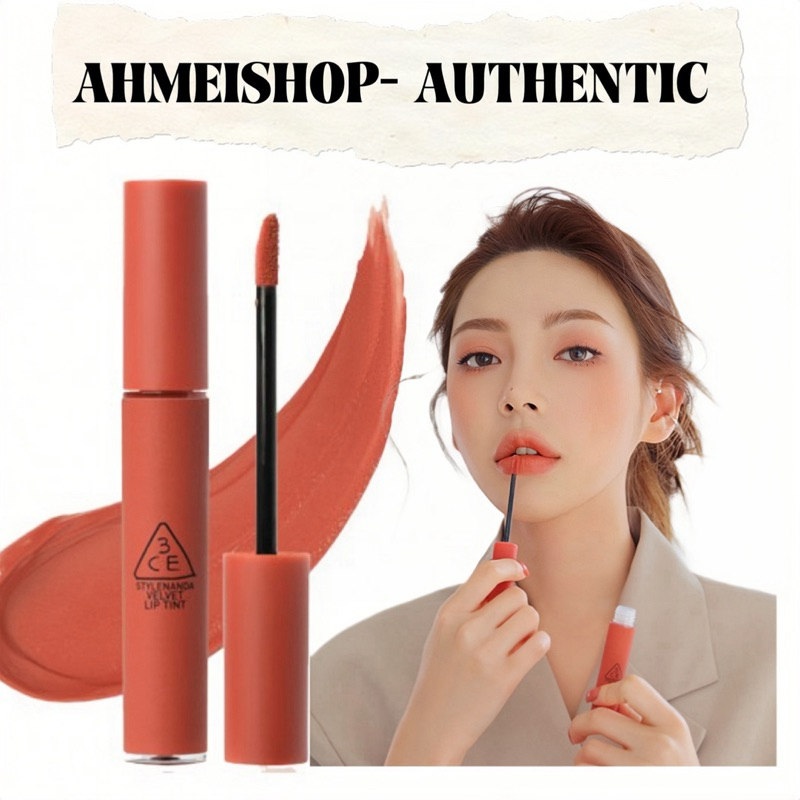 3CE Velvet Lip Tint ThinK Again / 4g | Shopee Malaysia