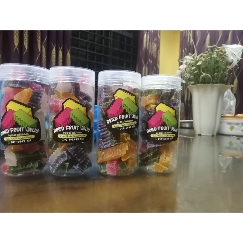 DRIED FRUIT JELLY 250 GRAM | Shopee Malaysia