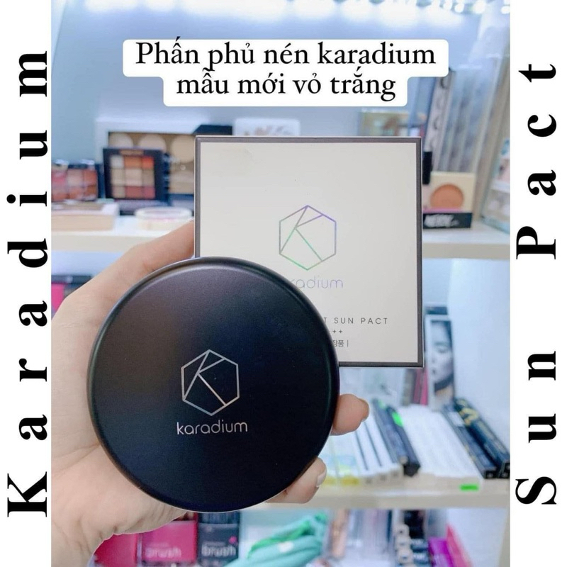 (really stock) Karadium Collagen Smart Sun Pact Oil Control Powder, Effective Skin Care SPF50 ...