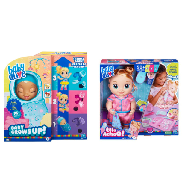 Baby Alive Lulu Achoo/ Baby Doll Alive Baby Grows Up | Shopee Malaysia