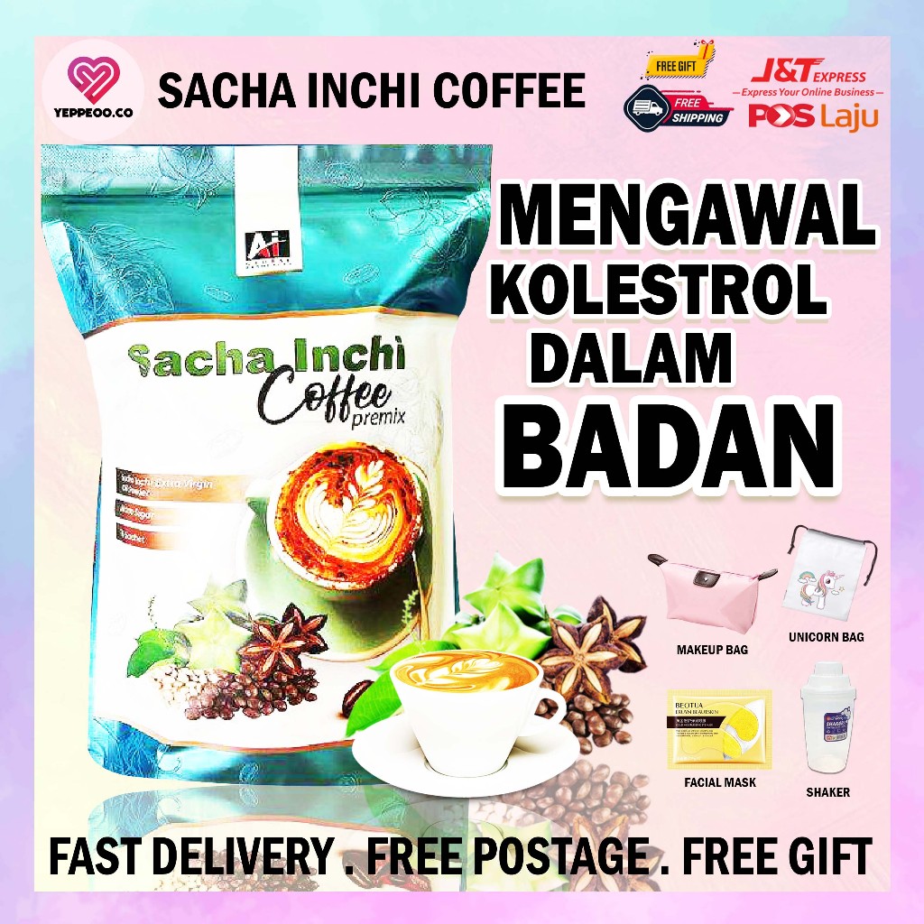 Kopi Sacha Inchi Coffee Sacha Inchi Premium Omega AI Global Original ...