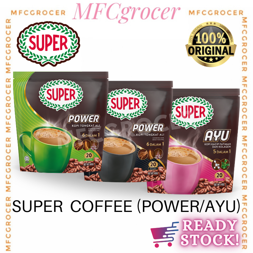 SUPER KOPI AYU 5 DALAM 1 KACIP FATIMAH DAN KOLAGEN / POWER 6 DALAM 1 ...