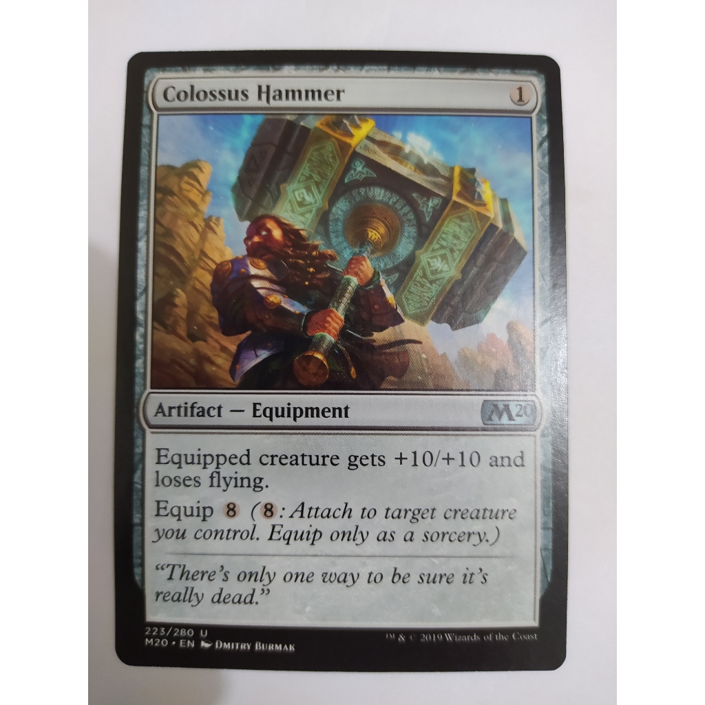 MTG Colossus Hammer (Magic The Gathering) | Shopee Malaysia