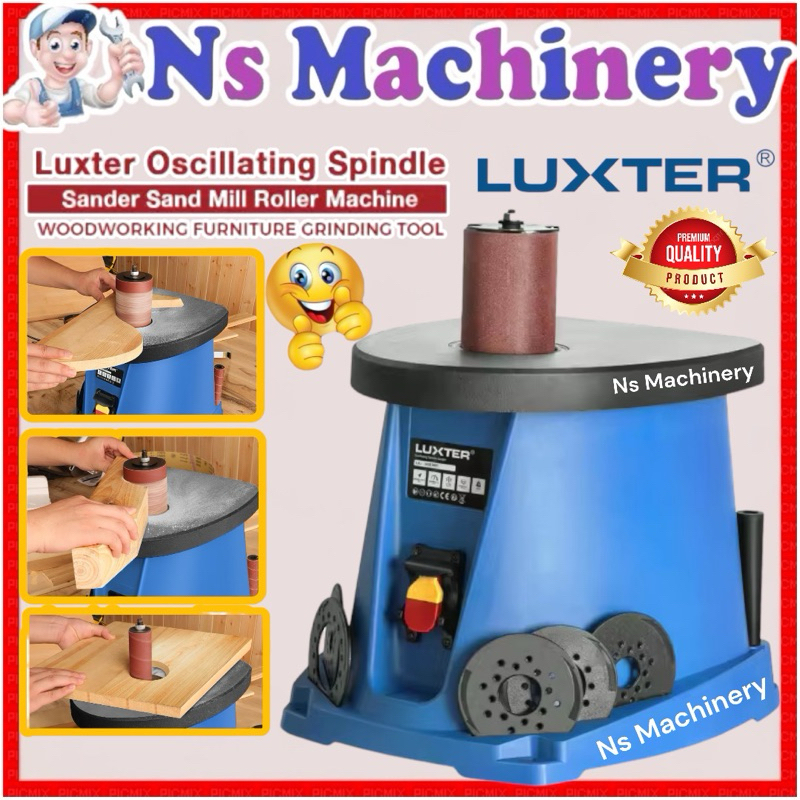Luxter Professional Oscillating Spindle Sander Belt bench Sanding ...