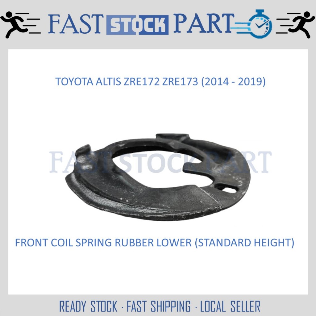 1PC FRONT COIL SPRING RUBBER LOWER ( STANDARD HEIGHT ) - 48158-02140 ...