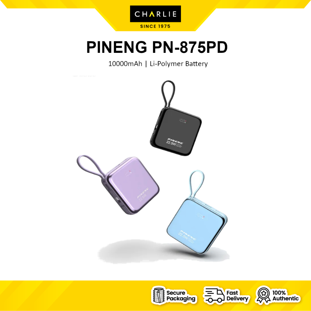 PINENG PN-875PD 10000MAH POWERBANK | Shopee Malaysia