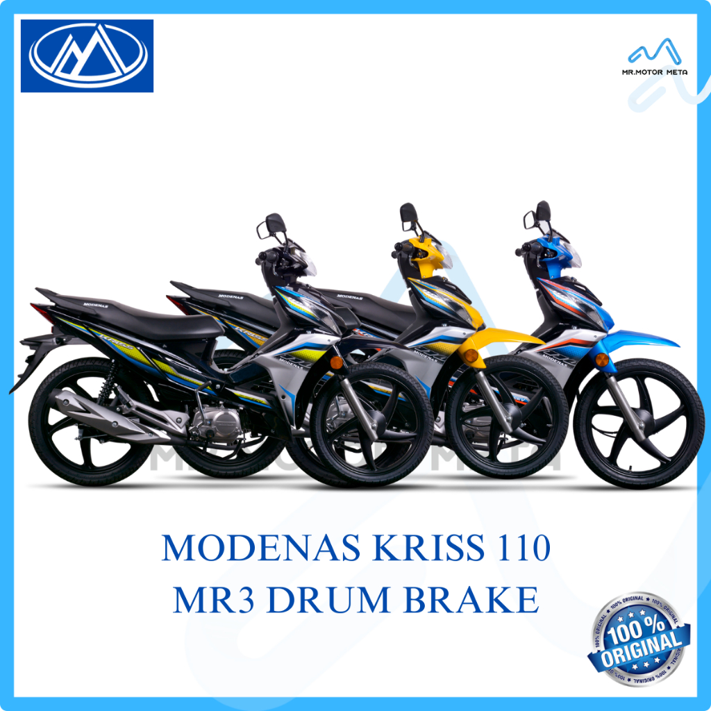 MODENAS KRISS 110 MR3 NORMAL DB EDITION | 110CC | 2023 EDITION | Shopee ...