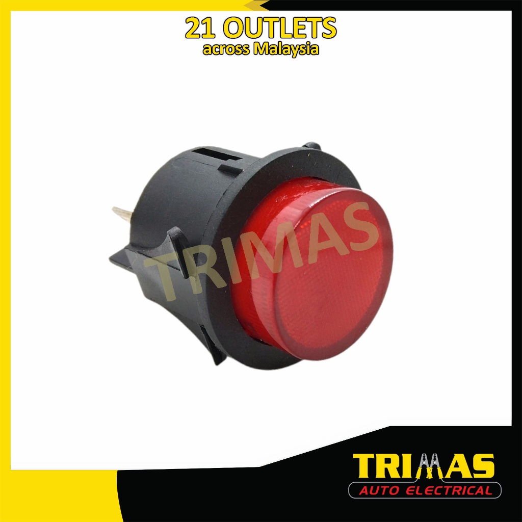 4 Pin Latching Switch Big With LED Toggle Rocker Switch (1pc) | Shopee ...